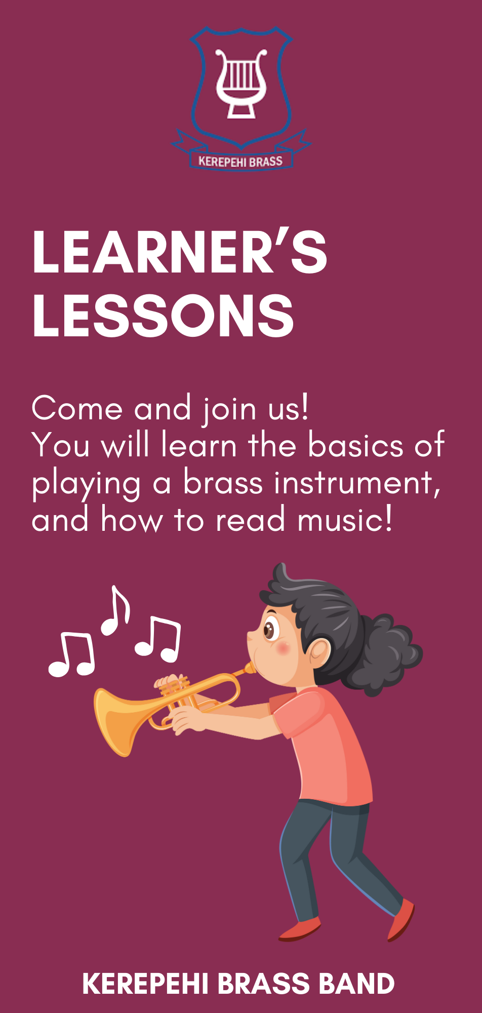 Learner’s Lessons – Kerepehi Brass Band